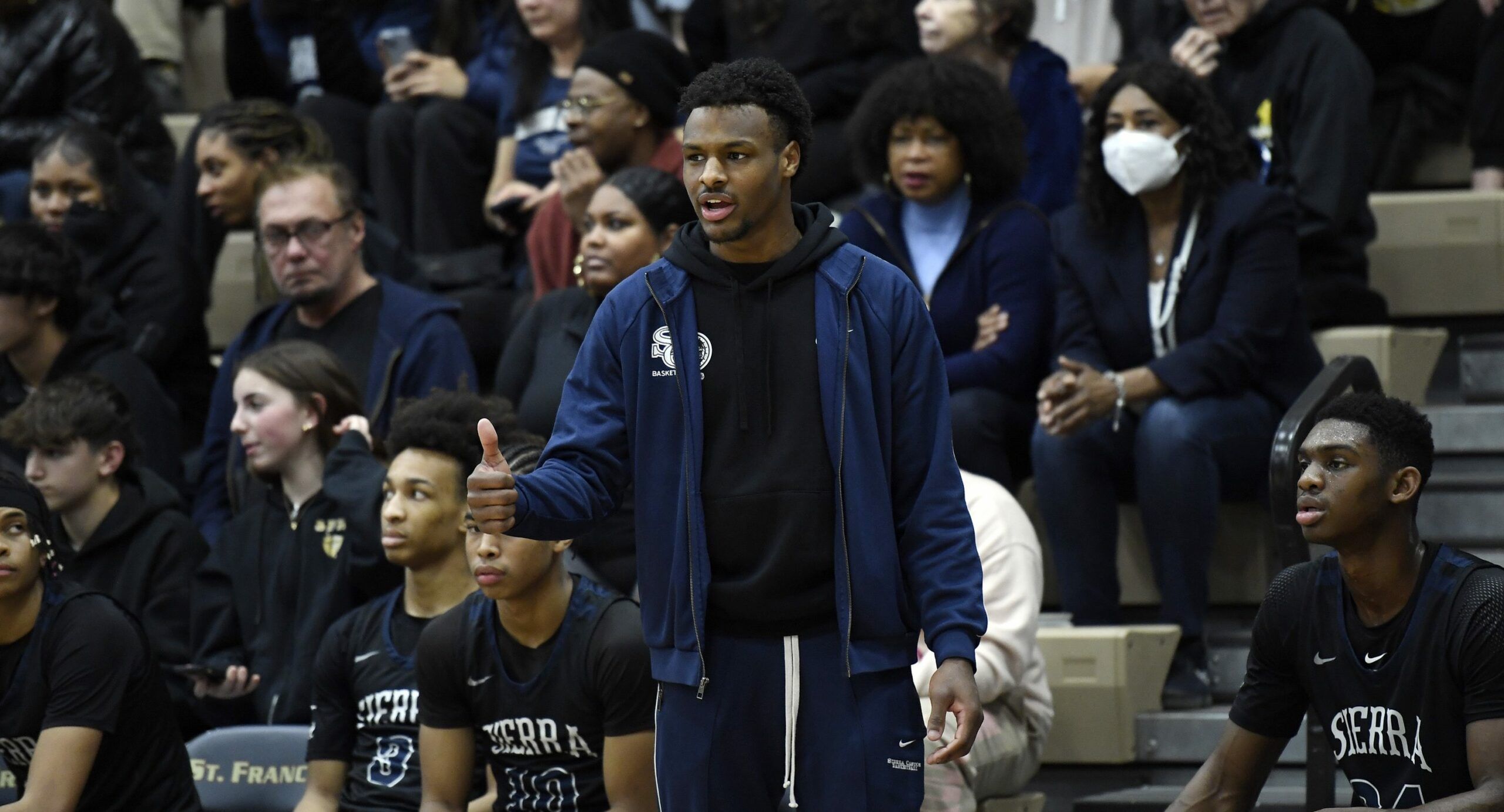 Bronny James is expected to choose between Ohio State,…