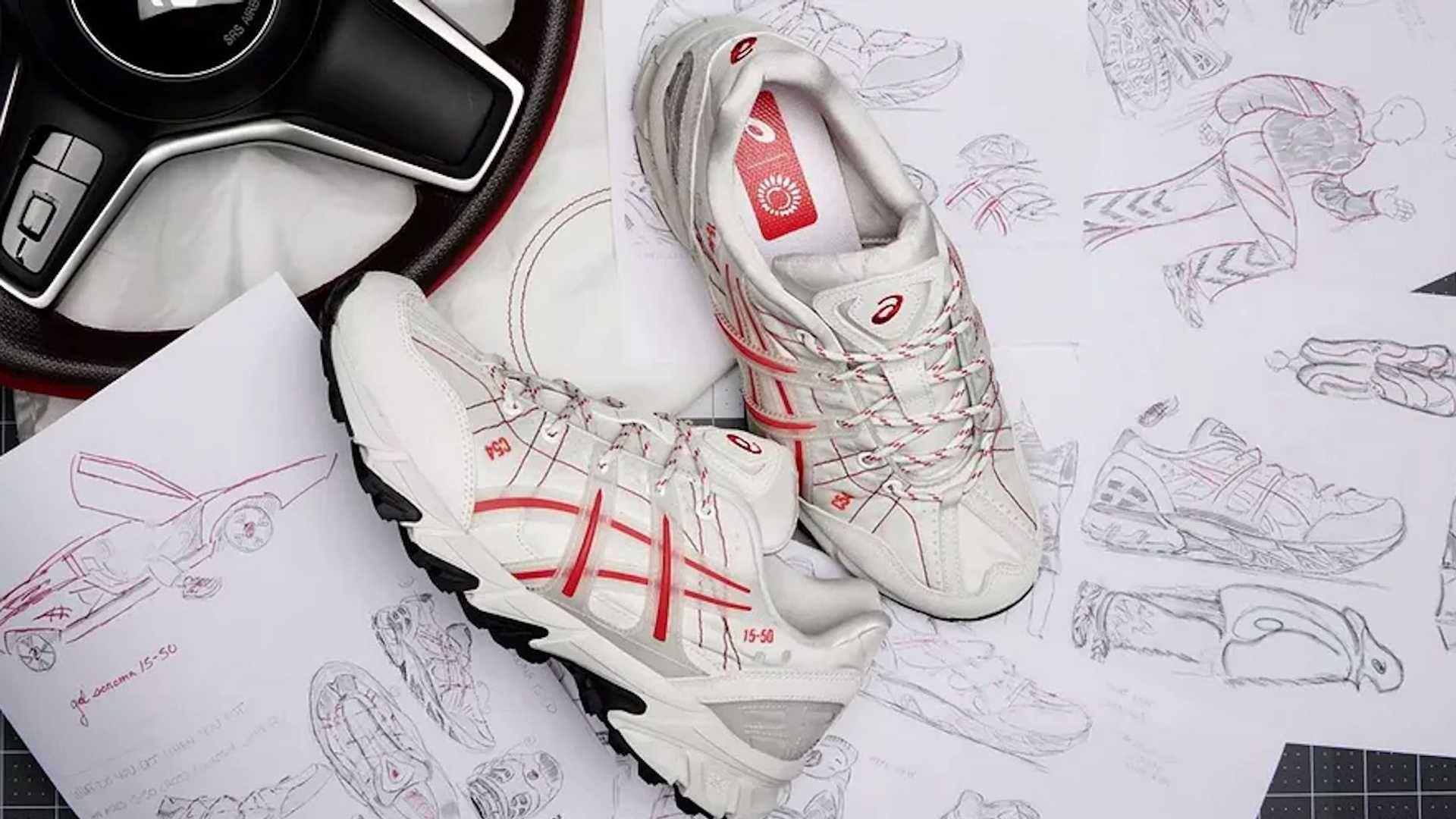 Asics Debuts Sneakers Made Using Recycled Airbags,…