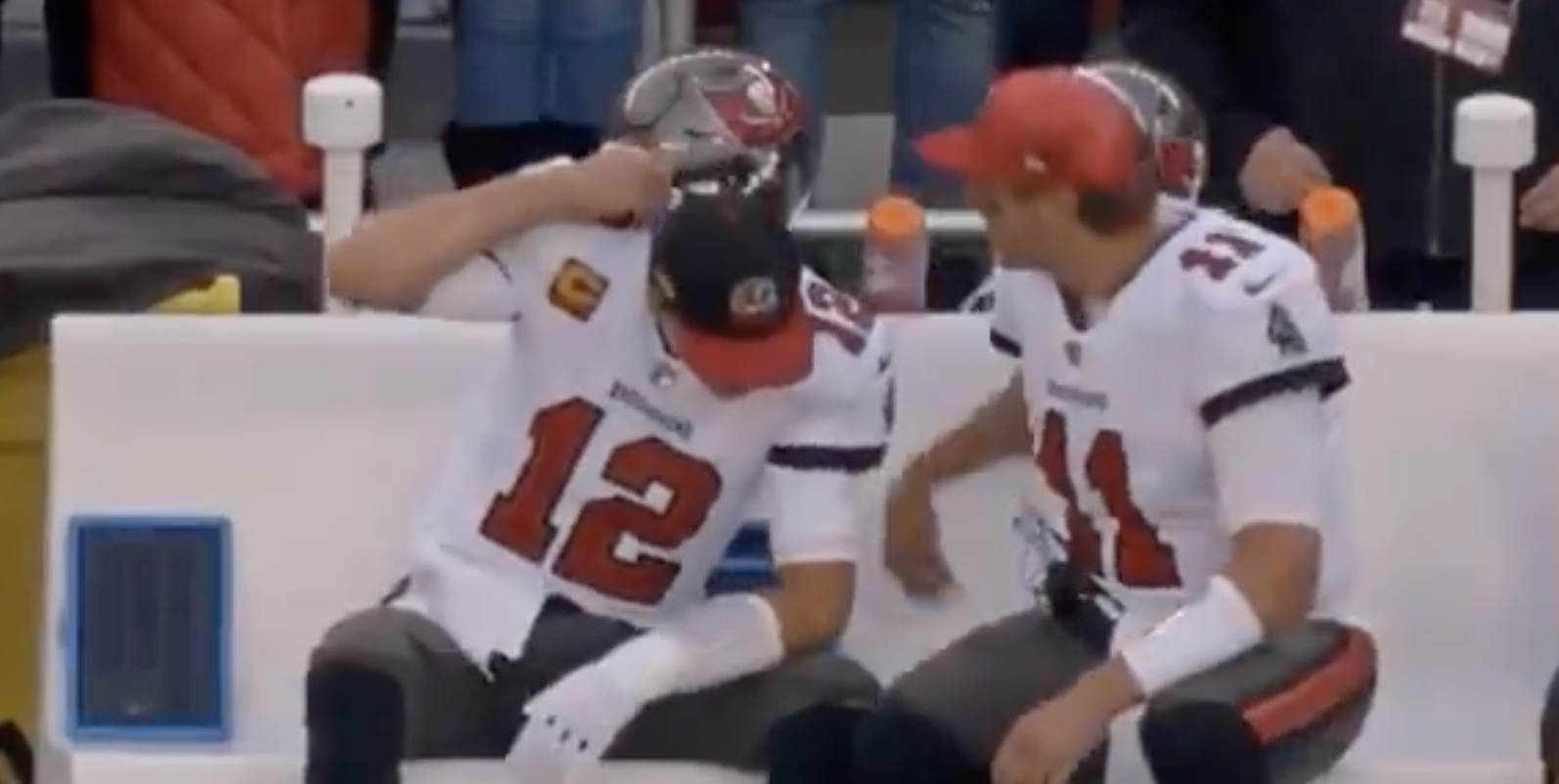 A frustrated Tom Brady had the saddest mic’d-up…