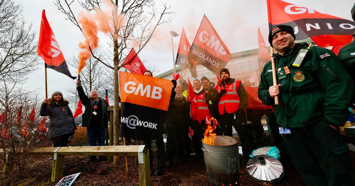 Ambulance staff walk out in latest strike action as…