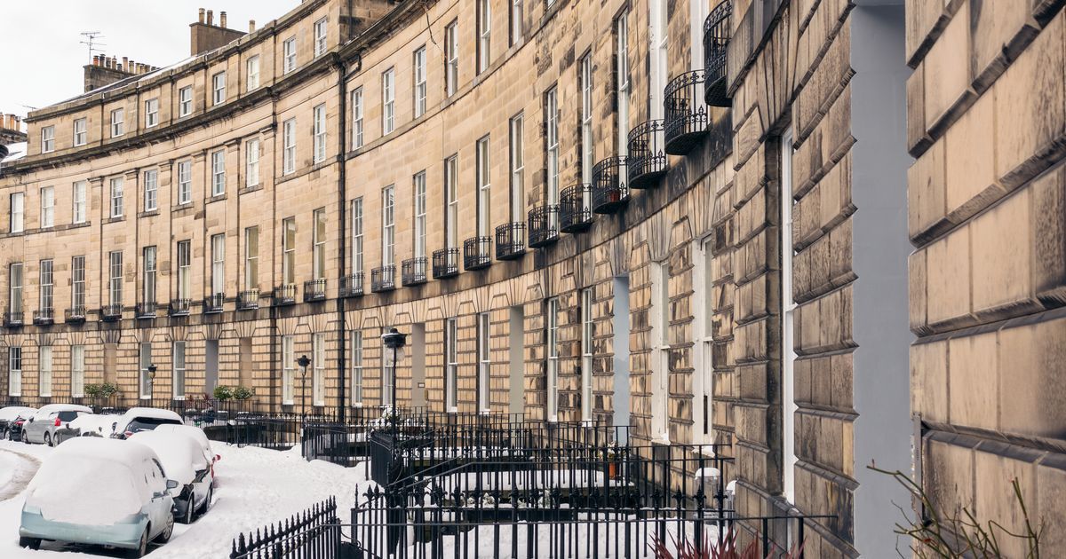 Edinburgh weather map as 'polar vortex' to bring snow…