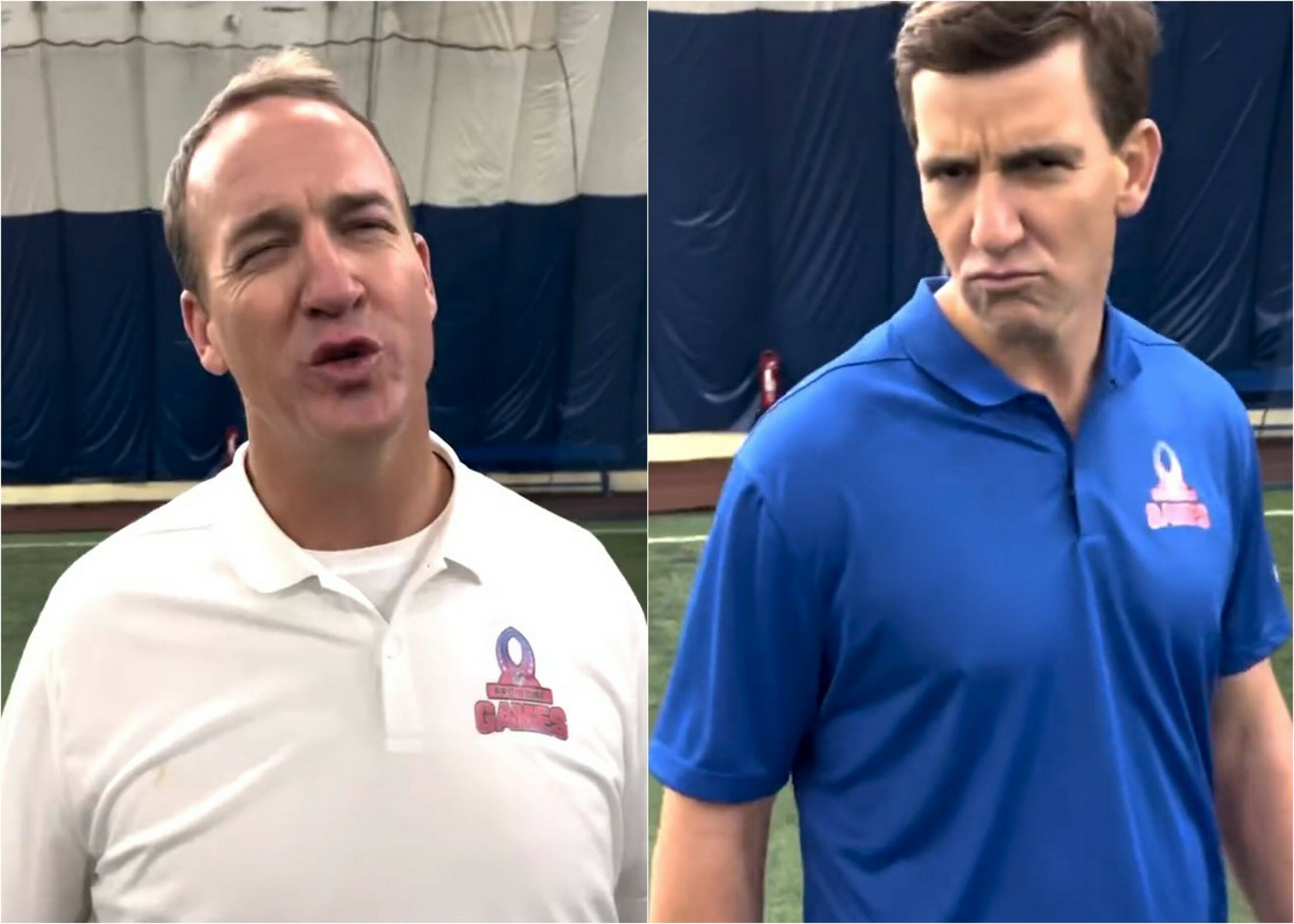 Peyton and Eli Manning recreate viral ‘I’m not your…