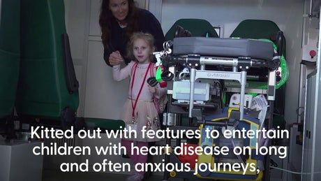 Northern Ireland’s first children’s ambulance launched