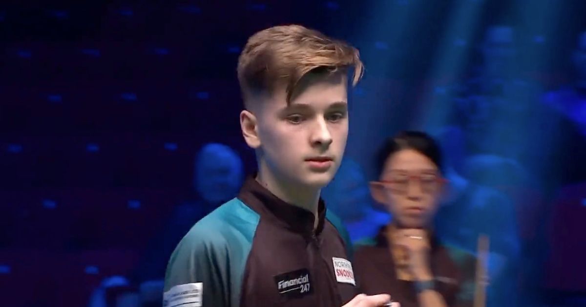 Moldovan snooker starlet, 14, makes history as…