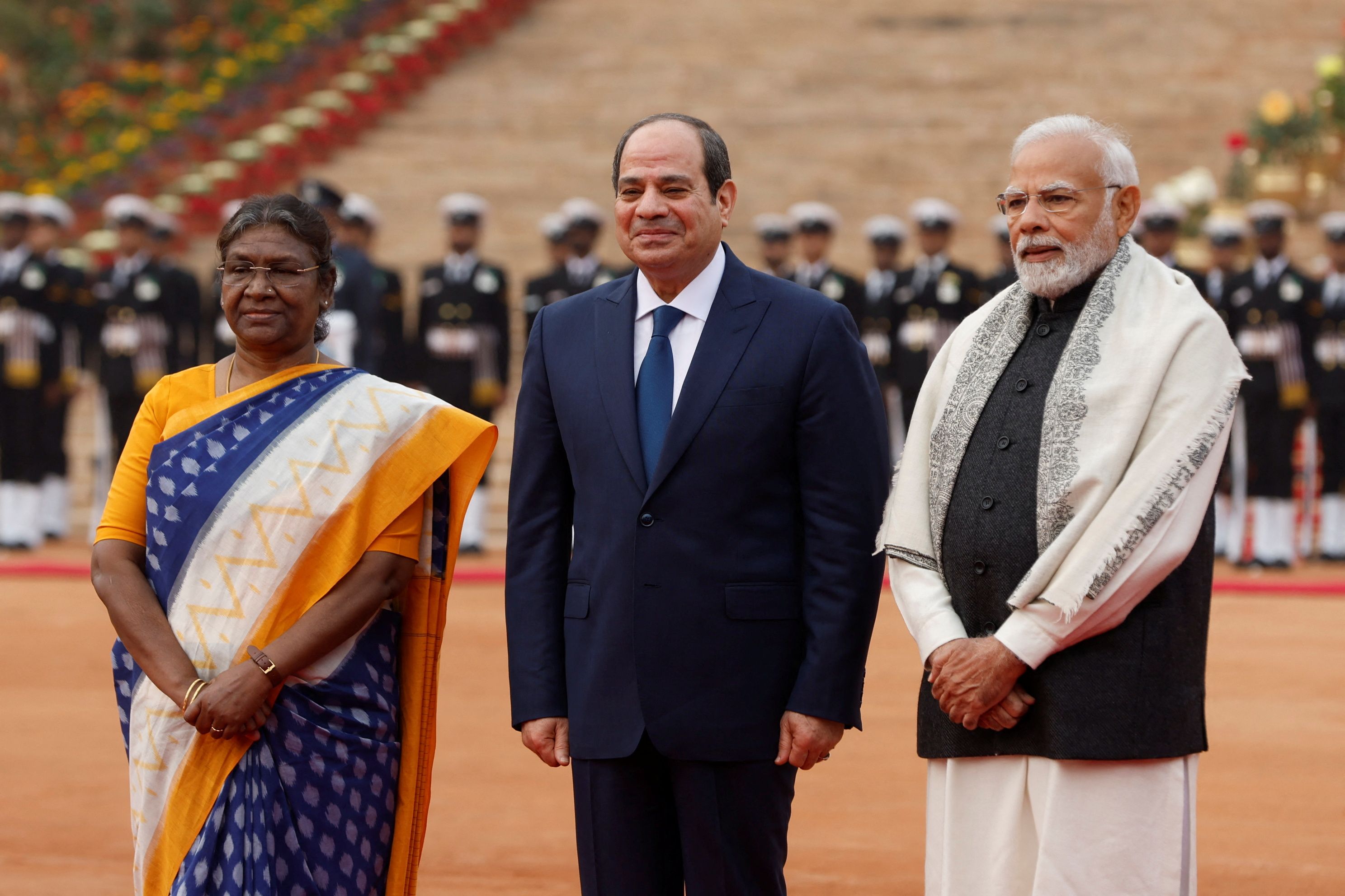 India celebrates Republic Day, Egyptian leader attends…