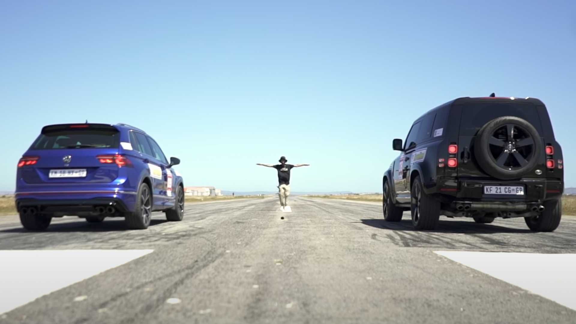 VW Tiguan R Impresses Against Land Rover Defender 90…