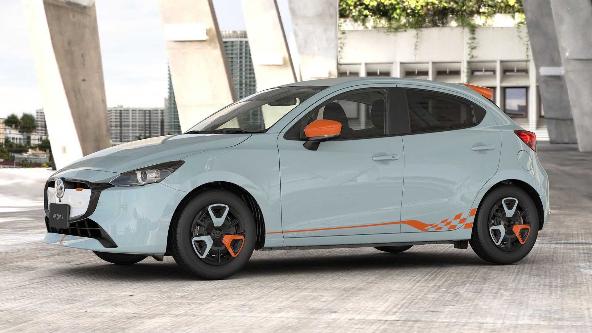 Old Mazda2 Gets Another Facelift With Funky…