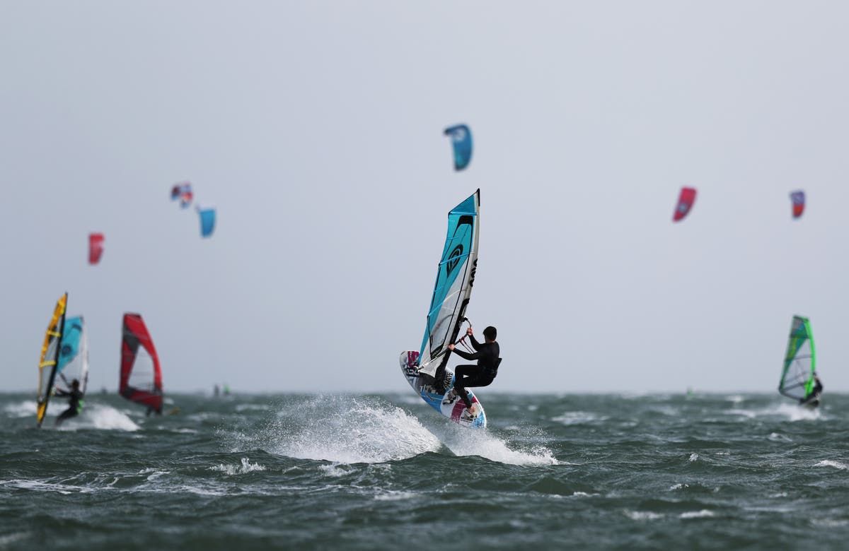 ‘Like surfing in a sewer’: British windsurfer moves to…
