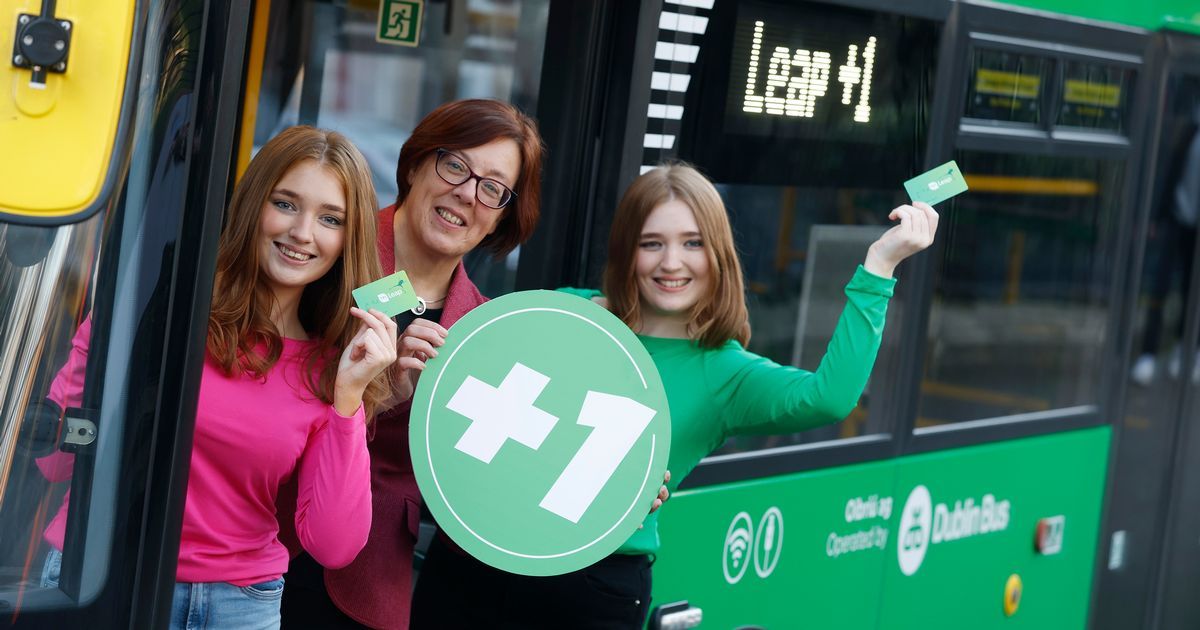 Dublin Leap Card commuters can bring a 'plus one' on…