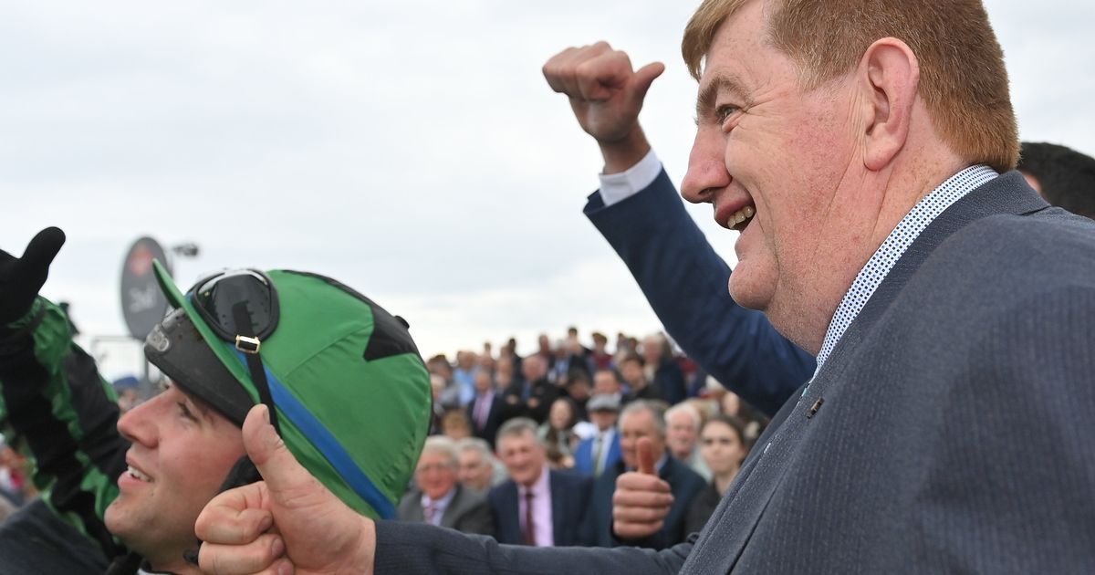 Irish trainer John ‘Shark’ Hanlon in tears as his…