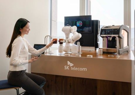 Barista robot that can make 20 drinks and manage…