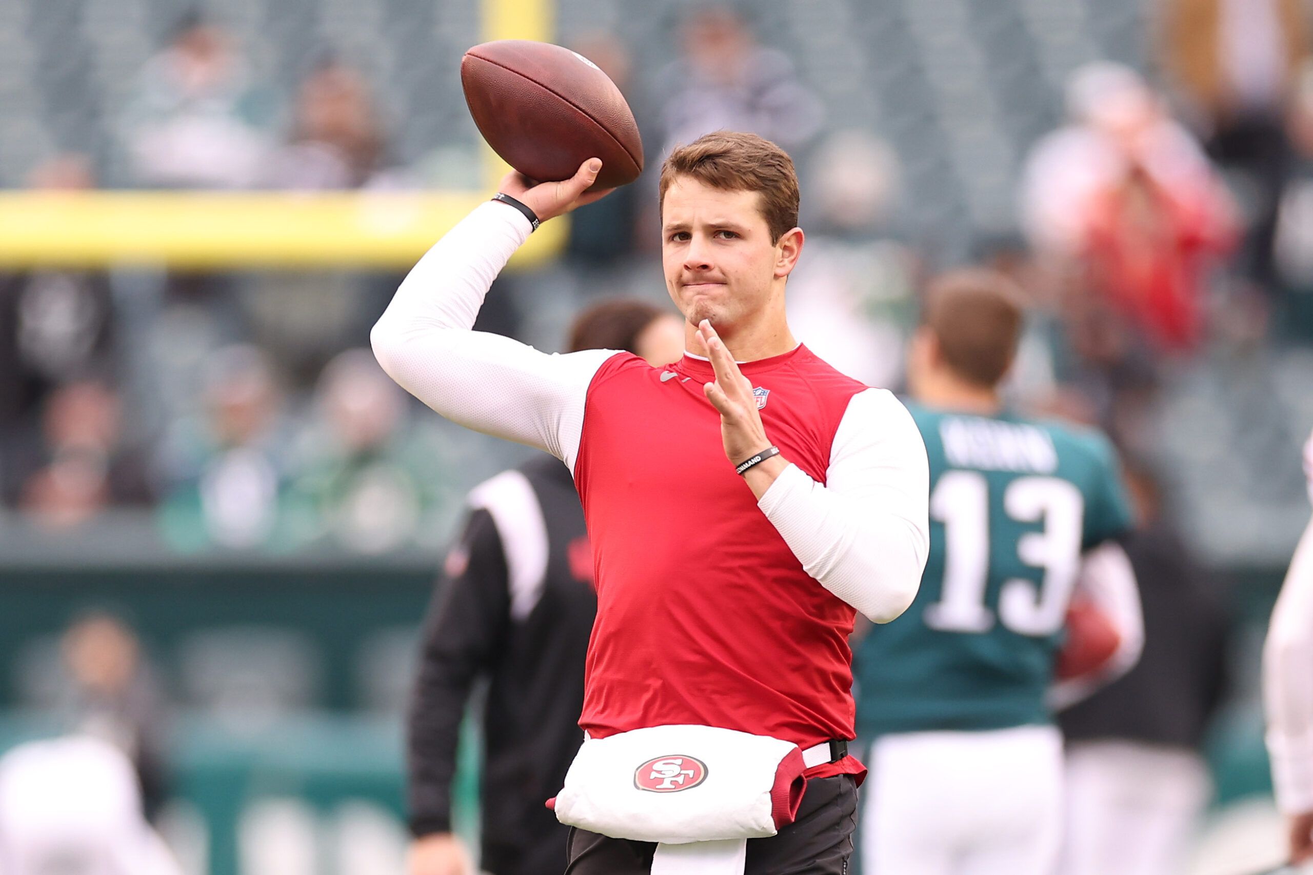 49ers’ QB Brock Purdy exits NFC Championship Game vs.…