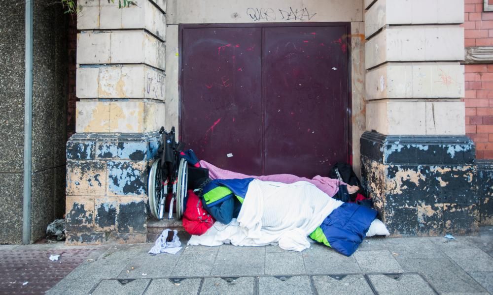 Homeless people in English hostels at risk of return…