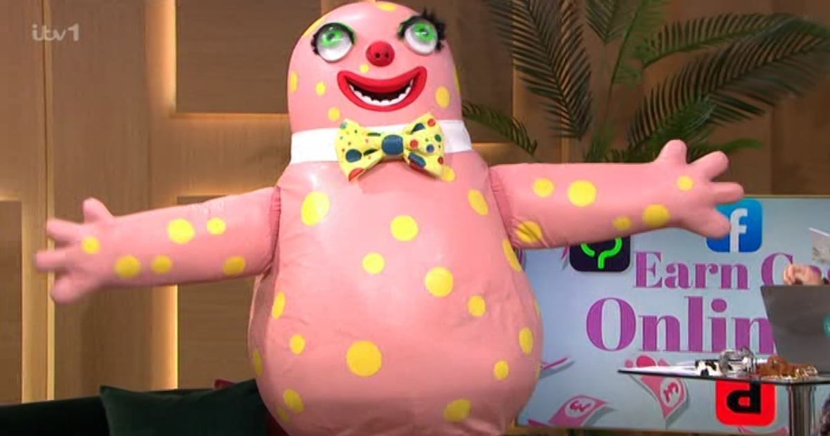Original Mr Blobby costume up sells for more than £62k…