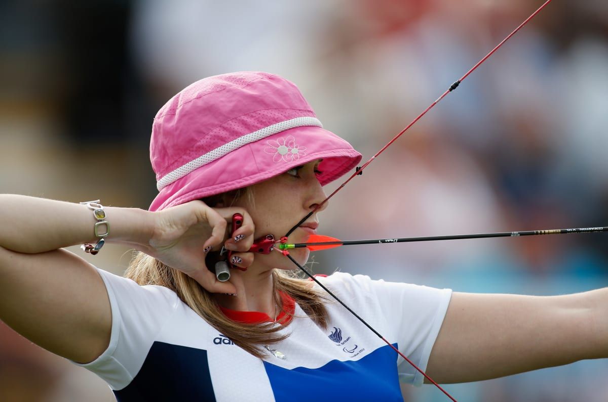 Running like a girl championed by star archer