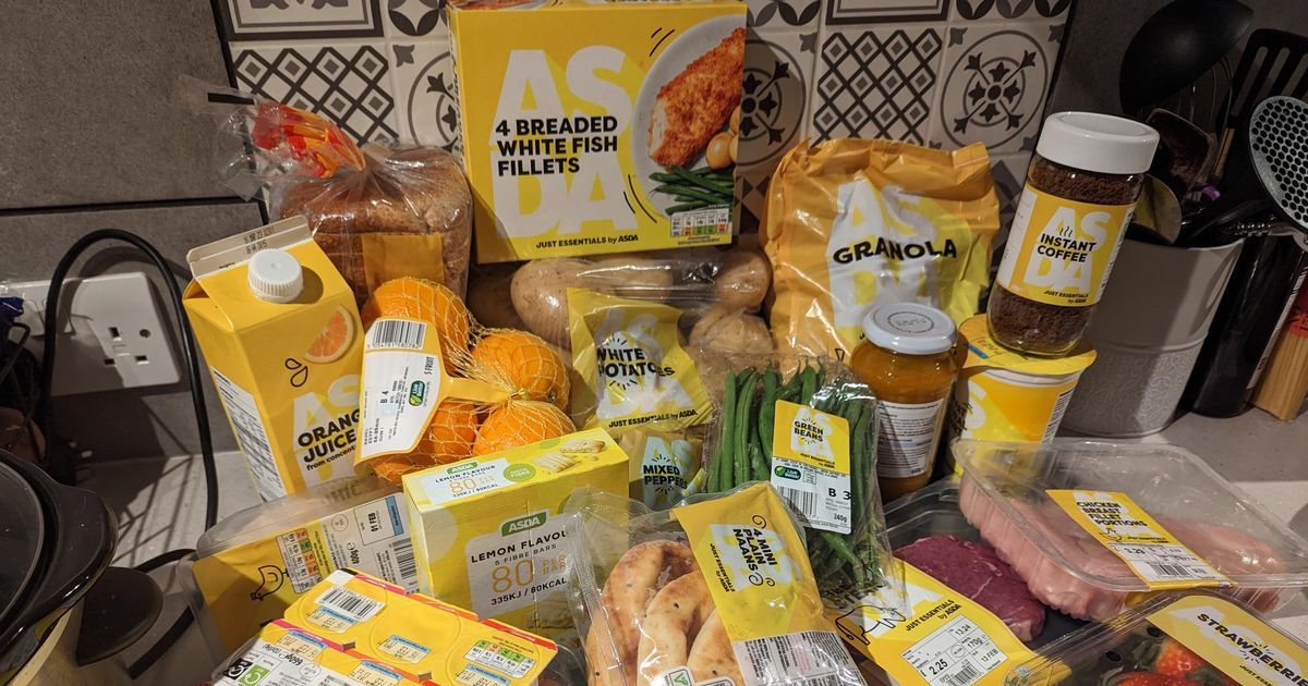 'I repeated an Asda Just Essentials shop a year later…