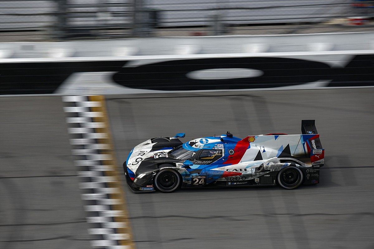 BMW boss Rahal says finishing Rolex 24 was "almost…