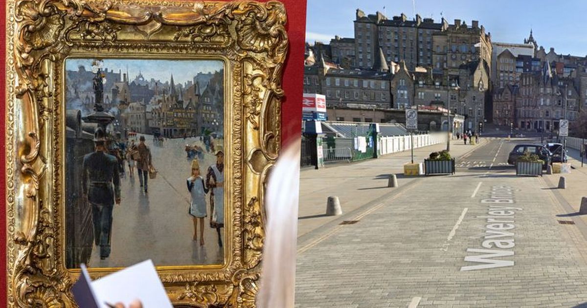 Striking Edinburgh painting from 1881 shows how much…