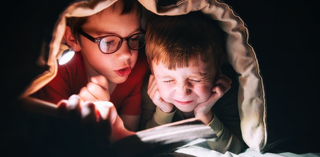 The true relationship between screens, books and…