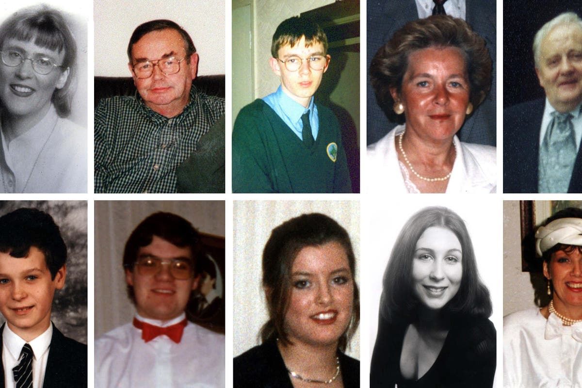 The victims of the Omagh bomb