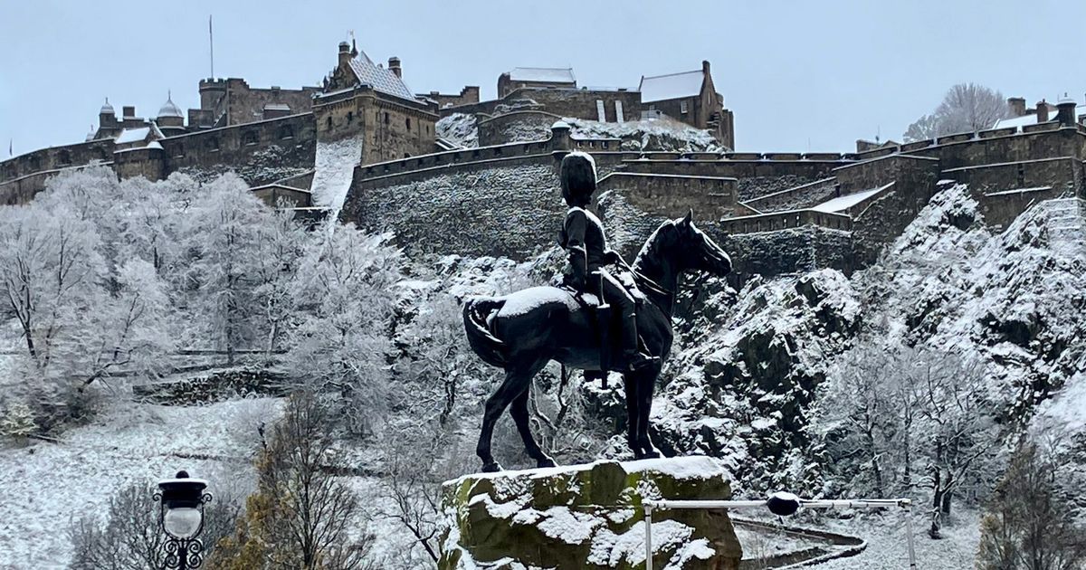 Edinburgh weather: BBC forecasts snow in capital as…