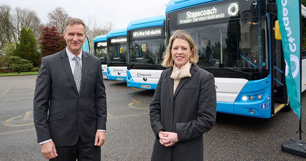 Stagecoach launches UK's first fully-electric bus…