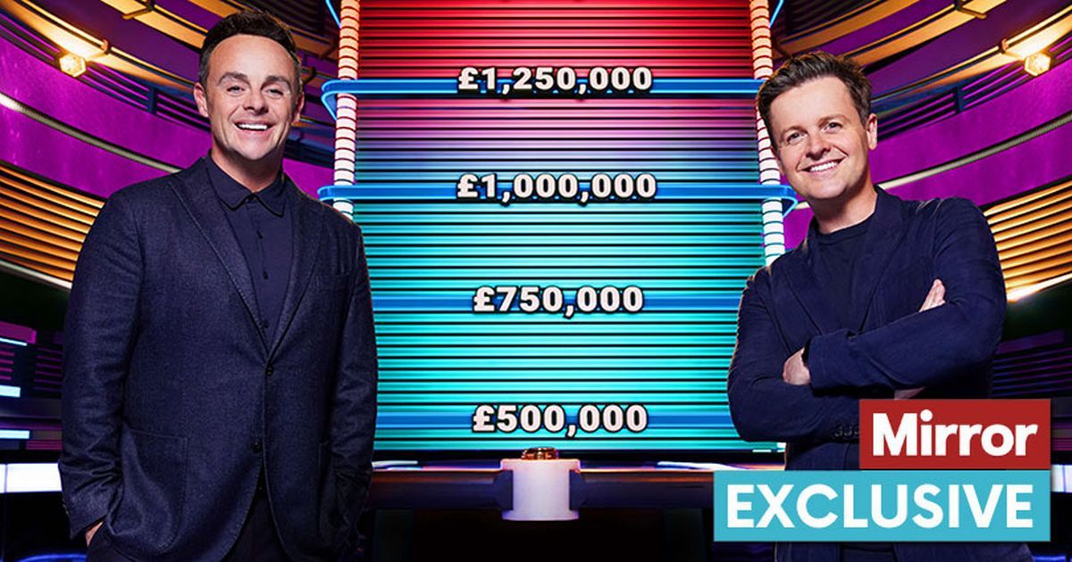 Ant and Dec’s Limitless Win players could win UK TV's…