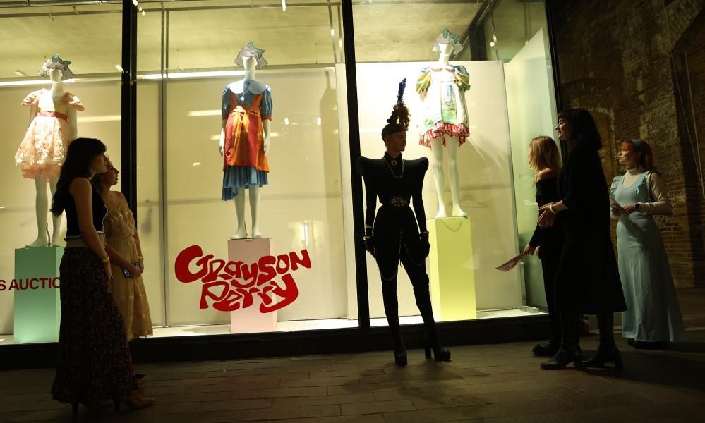 Outfits designed for Grayson Perry’s alter ego Claire…