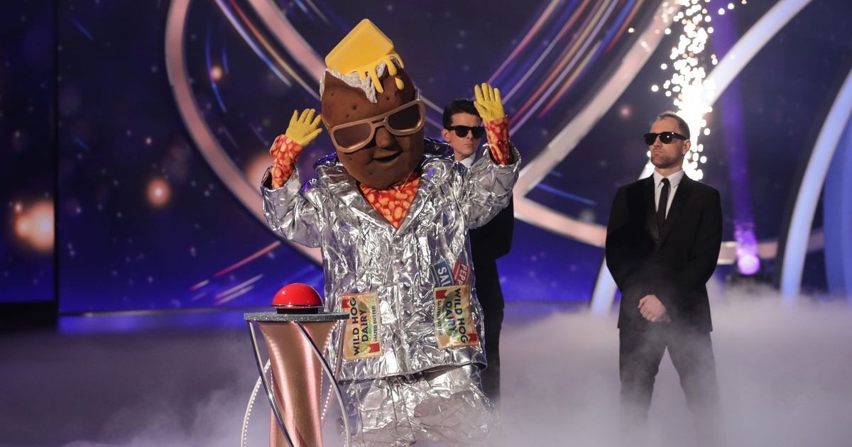 Jacket Potato rumbled as guitarist on Masked Singer as…