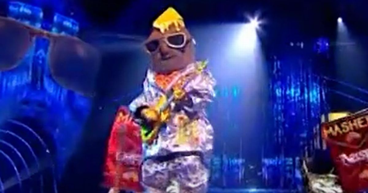 Masked Singer viewers say Jacket Potato's rock legend…