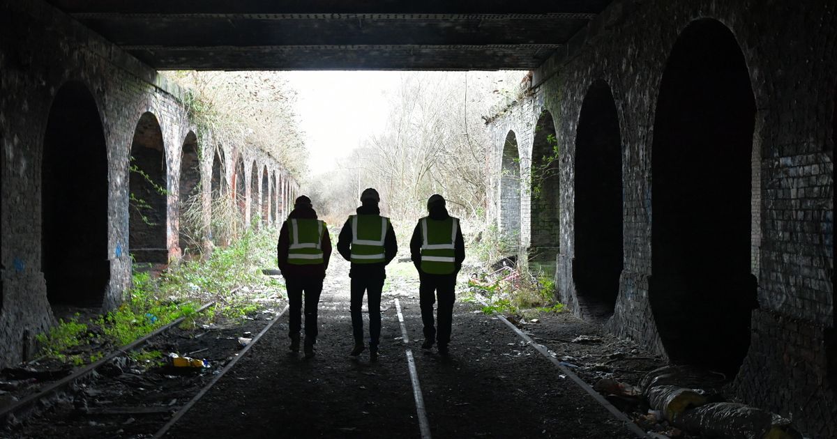 Inside the abandoned railway key to 'transforming…