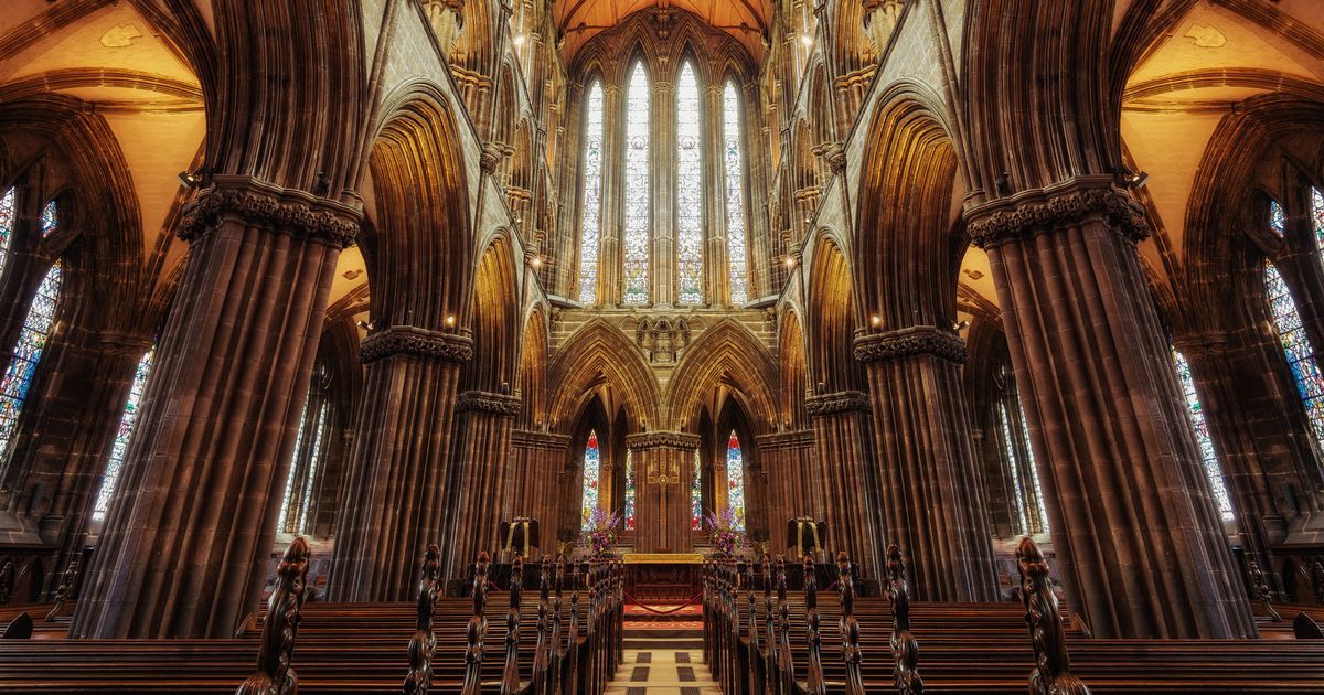 The crypt under a Scottish cathedral that featured in…