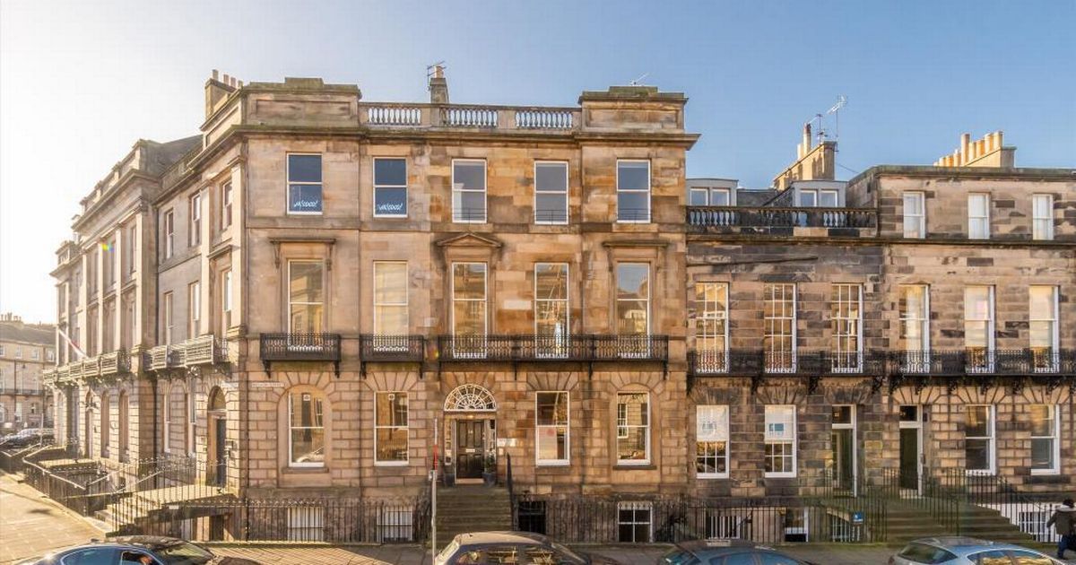 Inside 'magnificent' Edinburgh four storey Georgian…