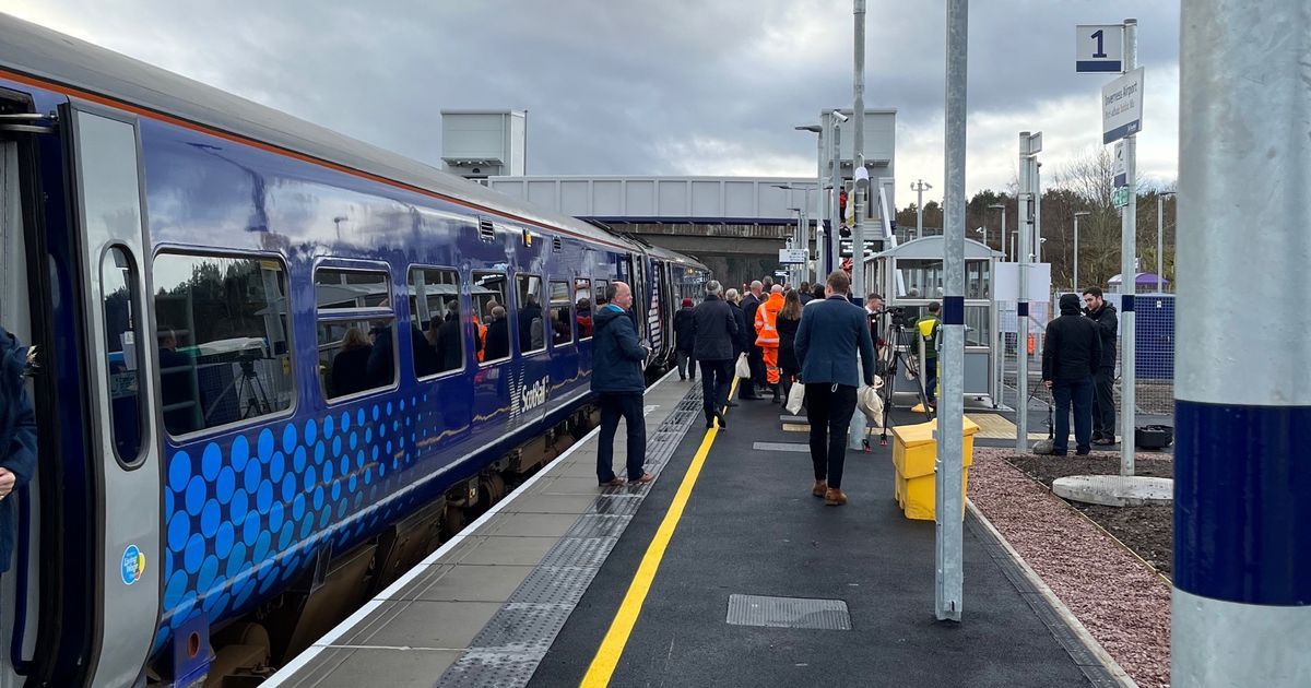 Scotland's newest railway station upgrades with…