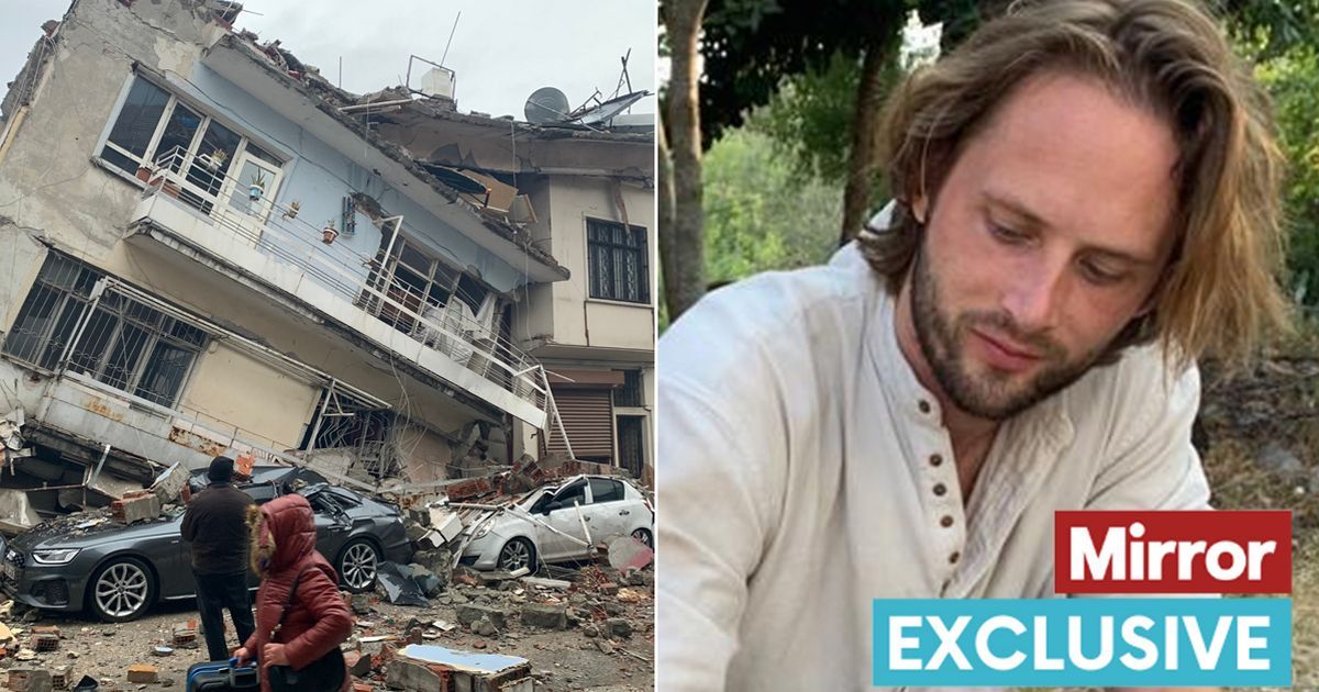 British Turkey earthquake survivor shares frantic…