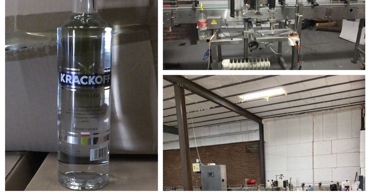 'Fake vodka' factory capable of pumping out 150…