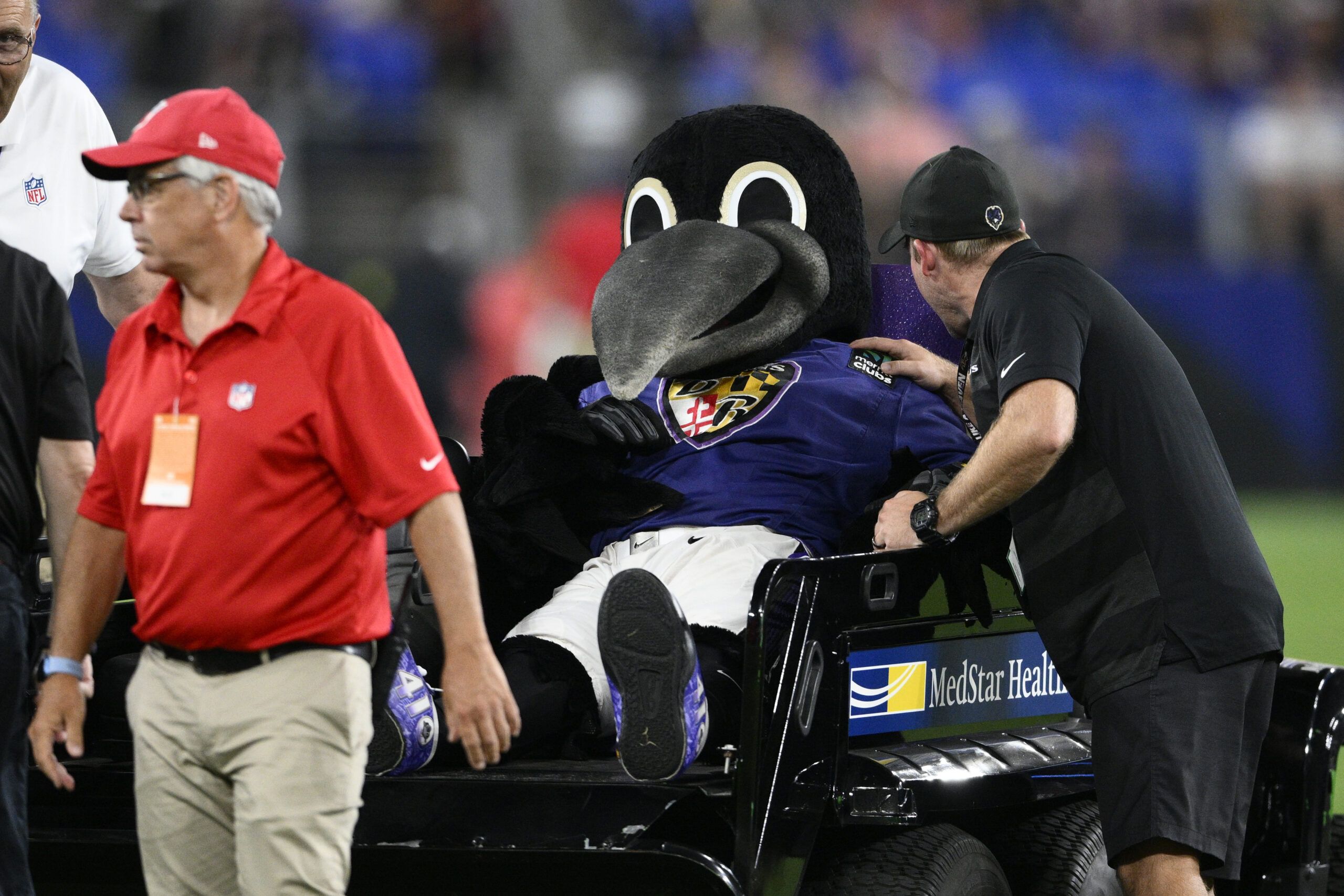 The Ravens and Dunkin’ Donuts are showing love for…