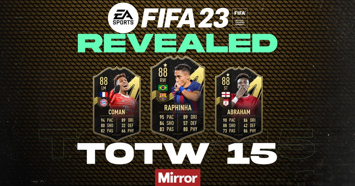 FIFA 23 TOTW 15 squad revealed with featured TOTW…