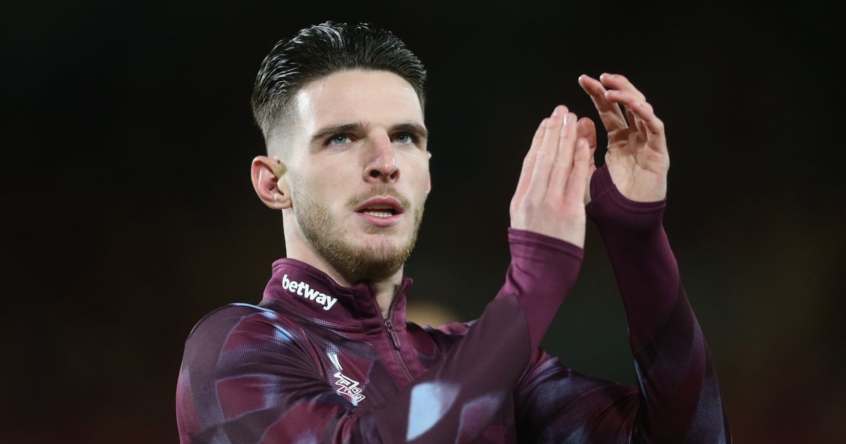 Arsenal's £120m Declan Rice transfer battle with…