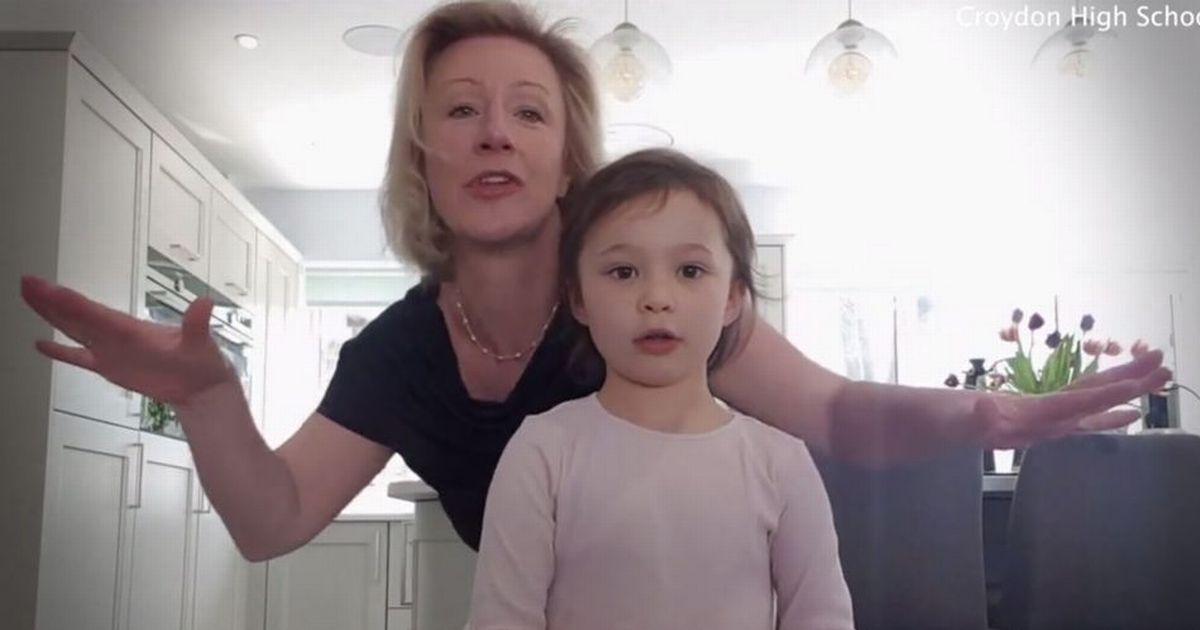 Epsom headteacher dances with daughter, 7, before…