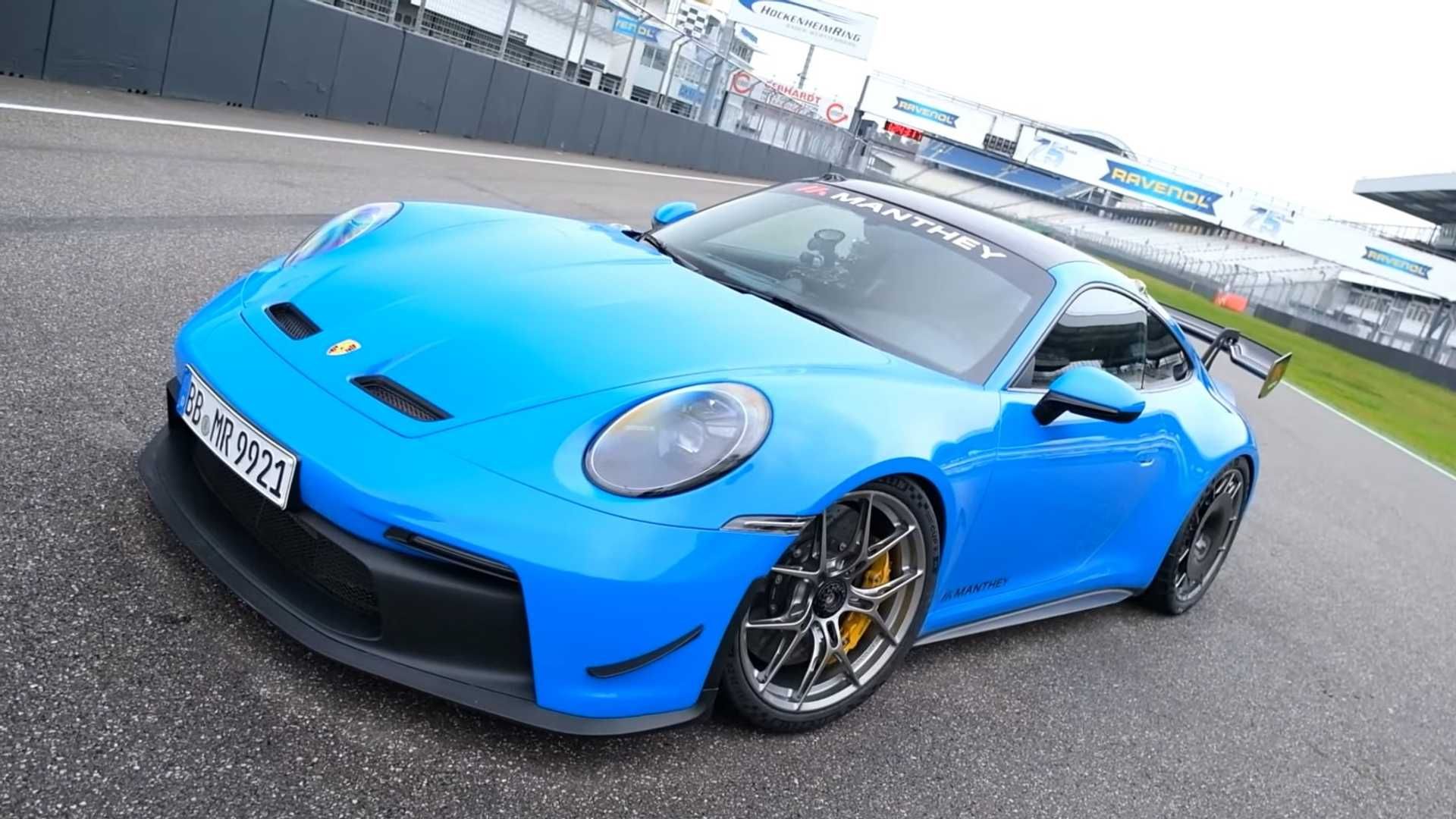 See Porsche 911 GT3 With Manthey Performance Kit Do…