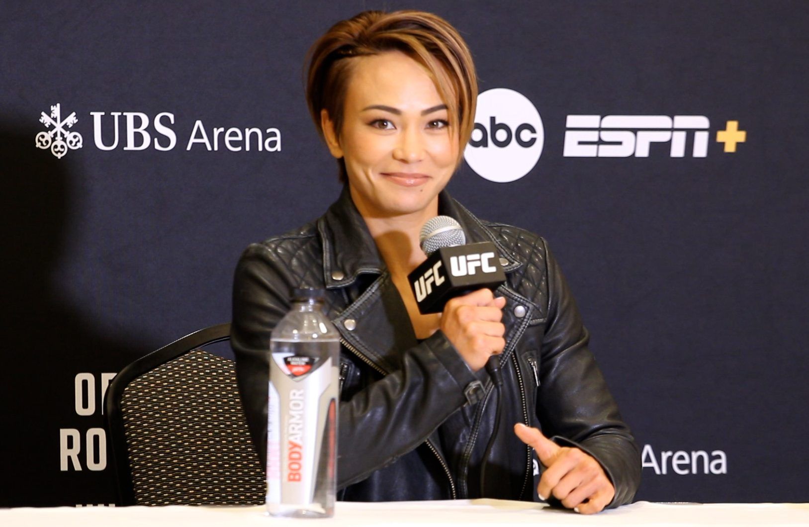 Michelle Waterson-Gomez sees commentary as regular…