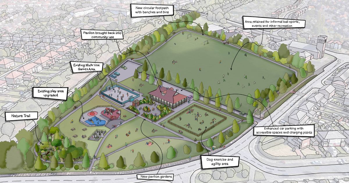 New park masterplan after controversial pitch plans…