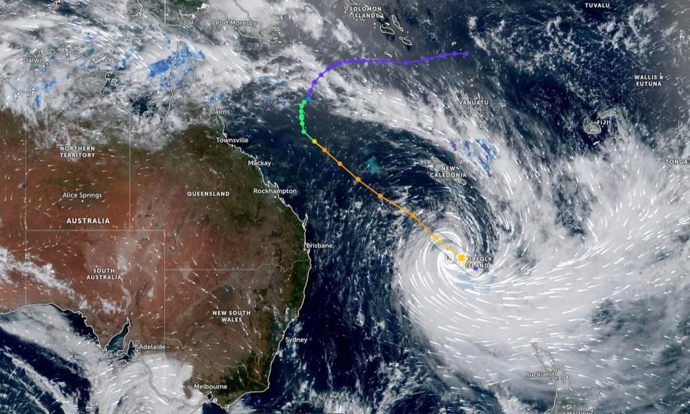 Cyclone Gabrielle: Norfolk Island issues red alert as…