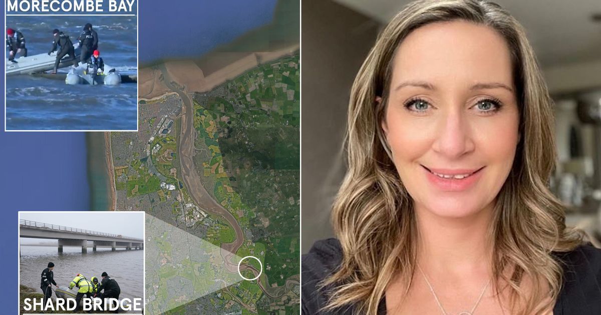 Nicola Bulley key landmarks and police search areas…