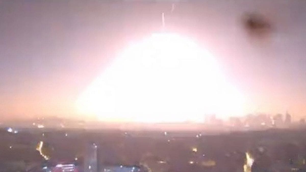 Asteroid explodes over English Channel after hurtling…