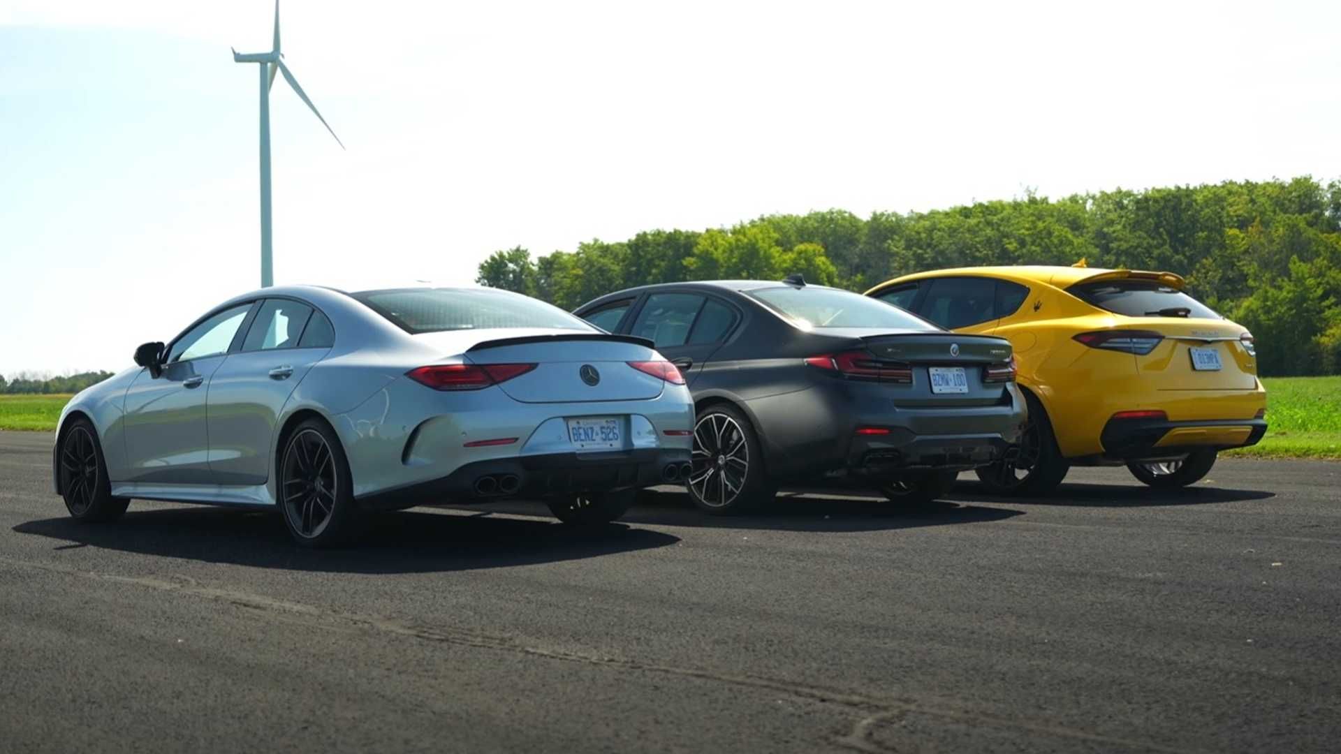 Maserati Levante Modena S Drag Races Mercedes-AMG CLS…