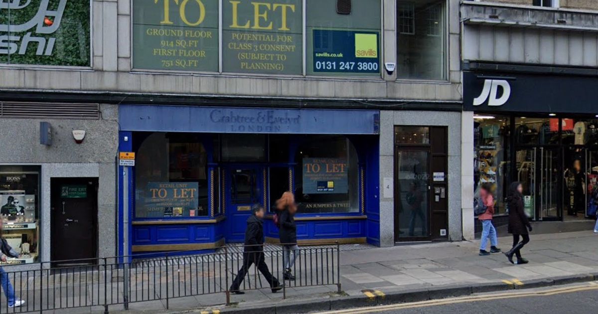 Deserted Edinburgh shop to be transformed into…