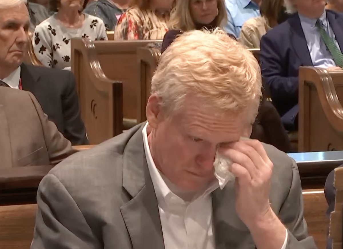 Alex Murdaugh cries as trial hears how Paul’s brain…