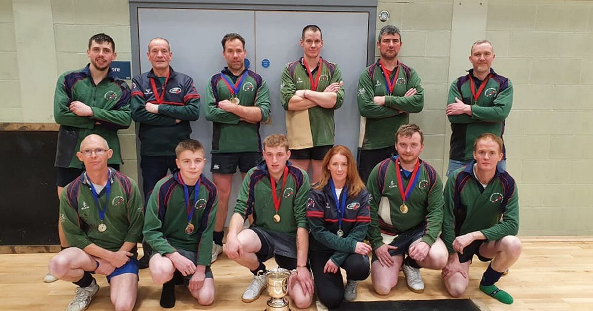 The Fermanagh club defending their world champions…